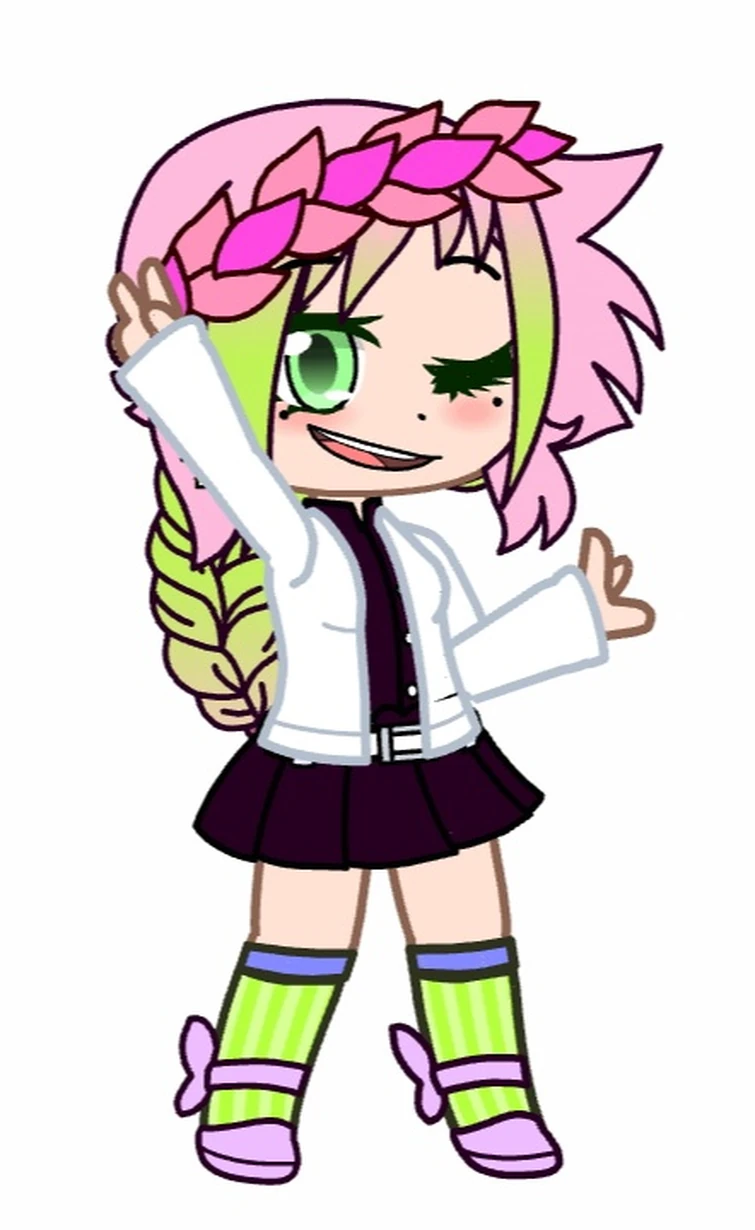 My Inosuke design in Gacha(+ Feel Free to request a character to do ️ ...