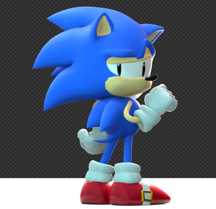 Made a render with Dancada’s Classic Sonic model. | Fandom