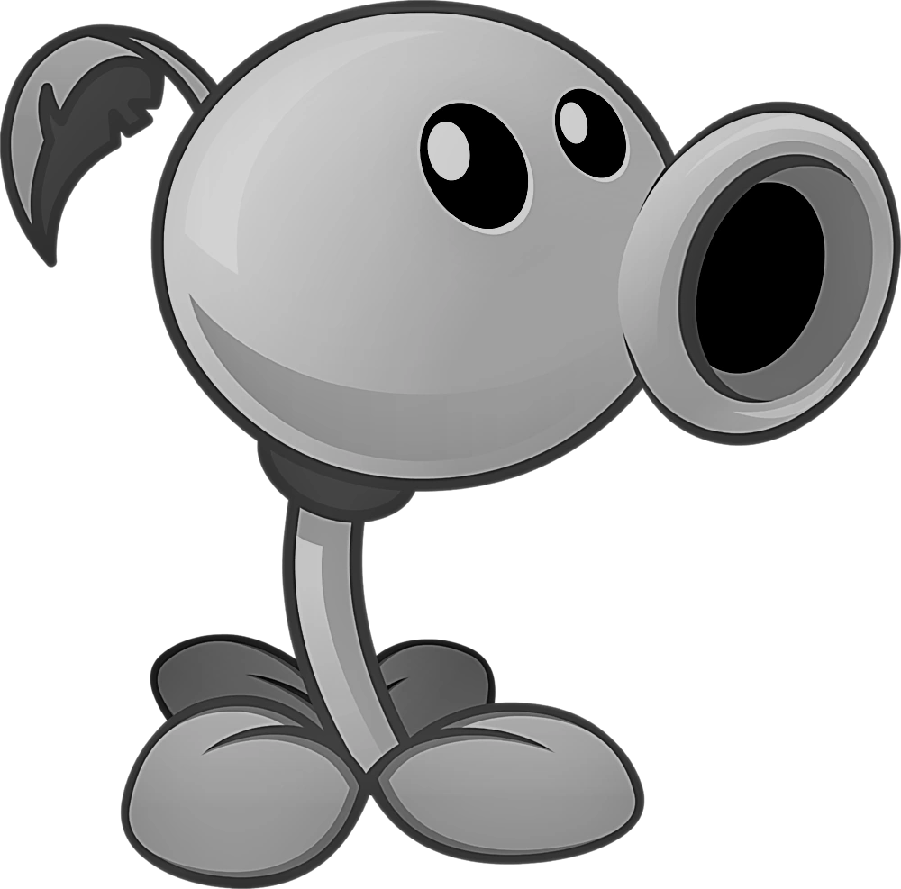 Greyscale PVZ Sprites I edited | Fandom