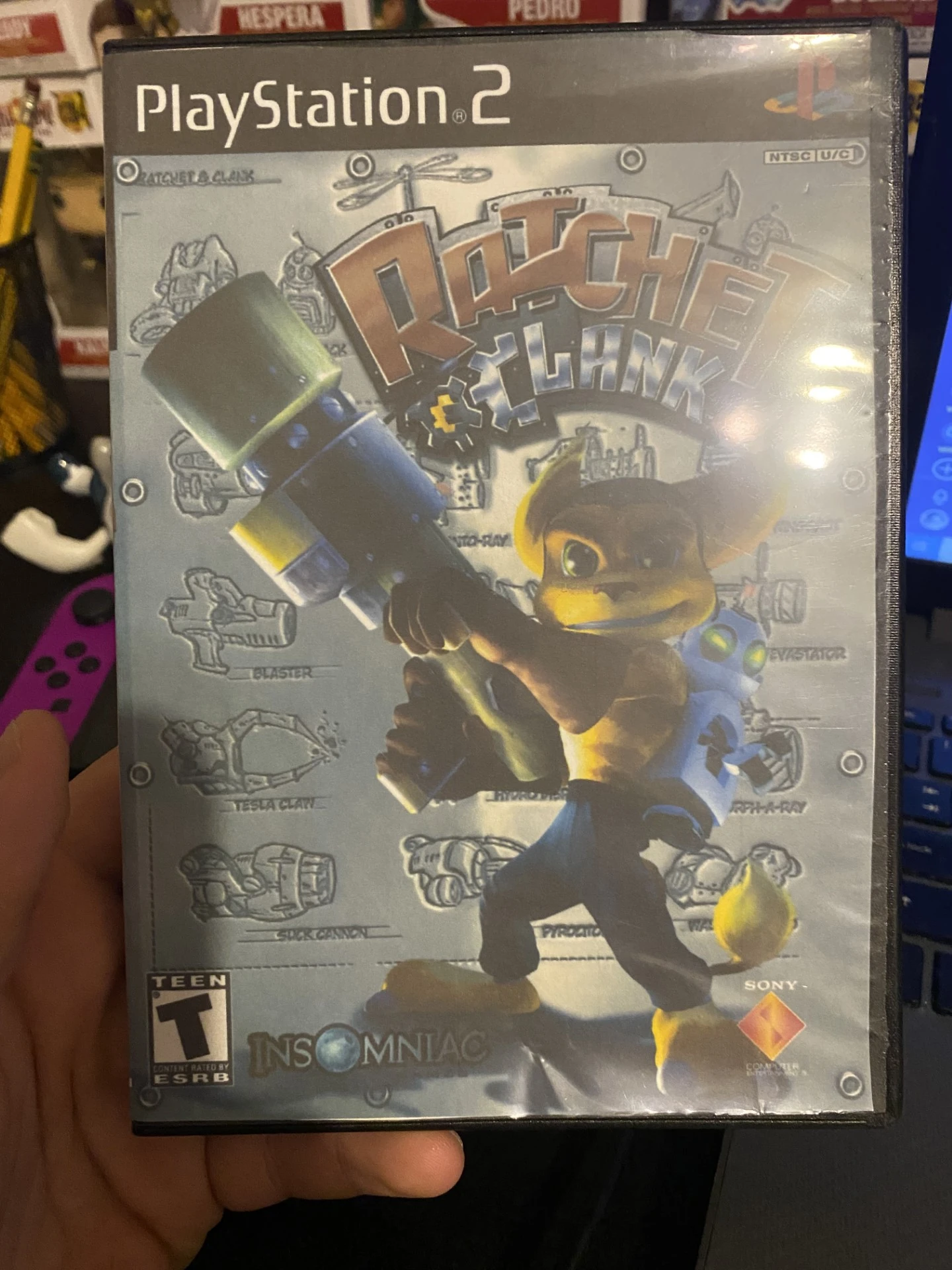 My dad has the original ratchet and clank game for the PS2. | Fandom