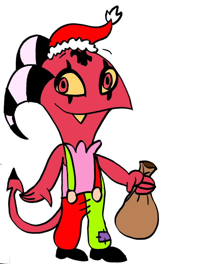 My drawing of Christmas Blitzo | Fandom