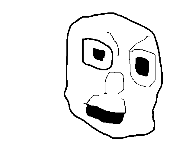 i tried to recreate the angry baldi face from the baldi comic twitter ...