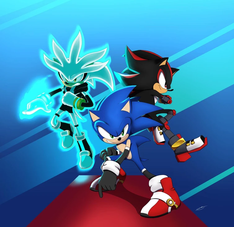 Team SSS / Triple S (Sonic, Shadow & Silver) from Sonic Chaos Adventure ...