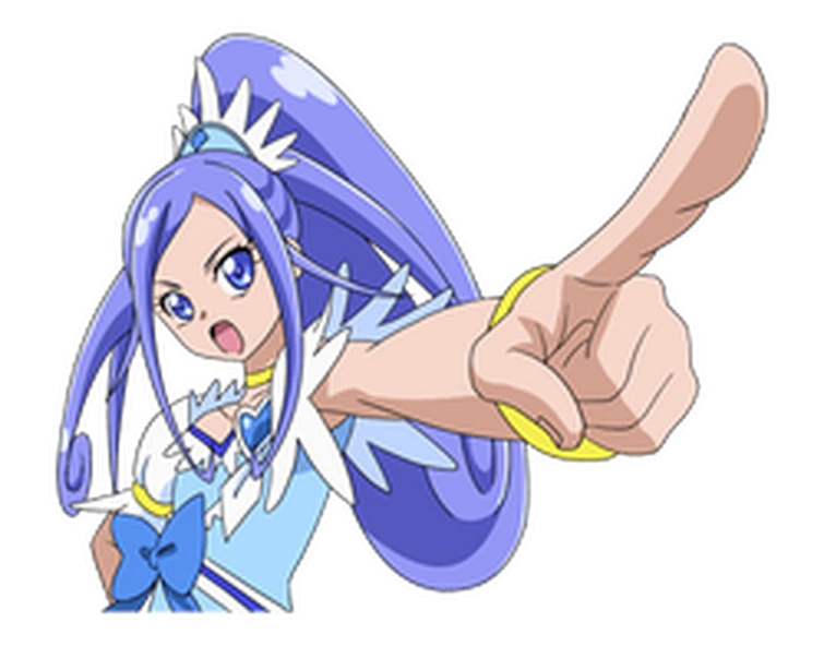 Cure diamond looks angry | Fandom