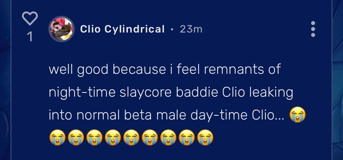 pov average clio: | Fandom