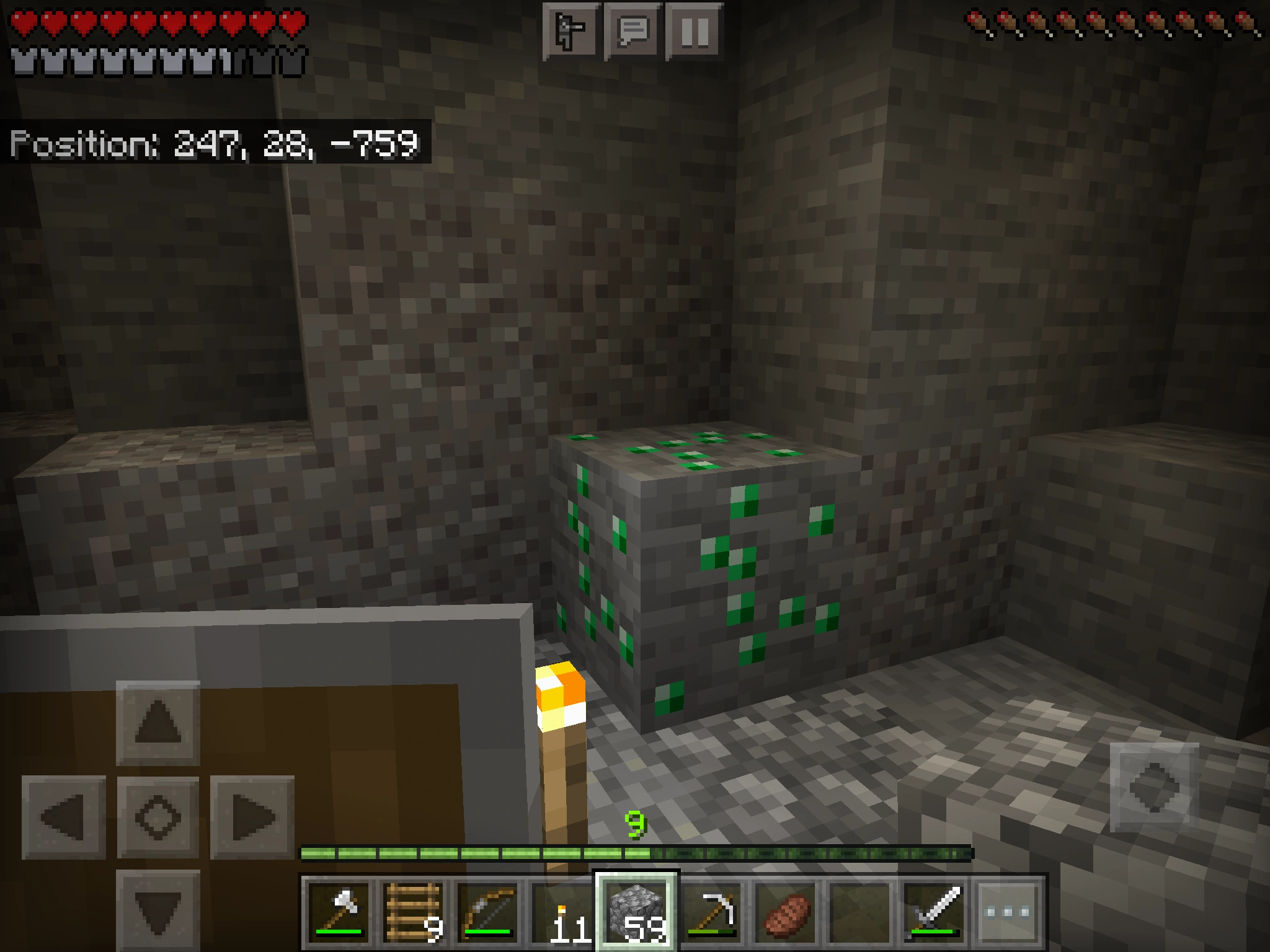 Is it rare to get emerald on coordinate y 28? | Fandom