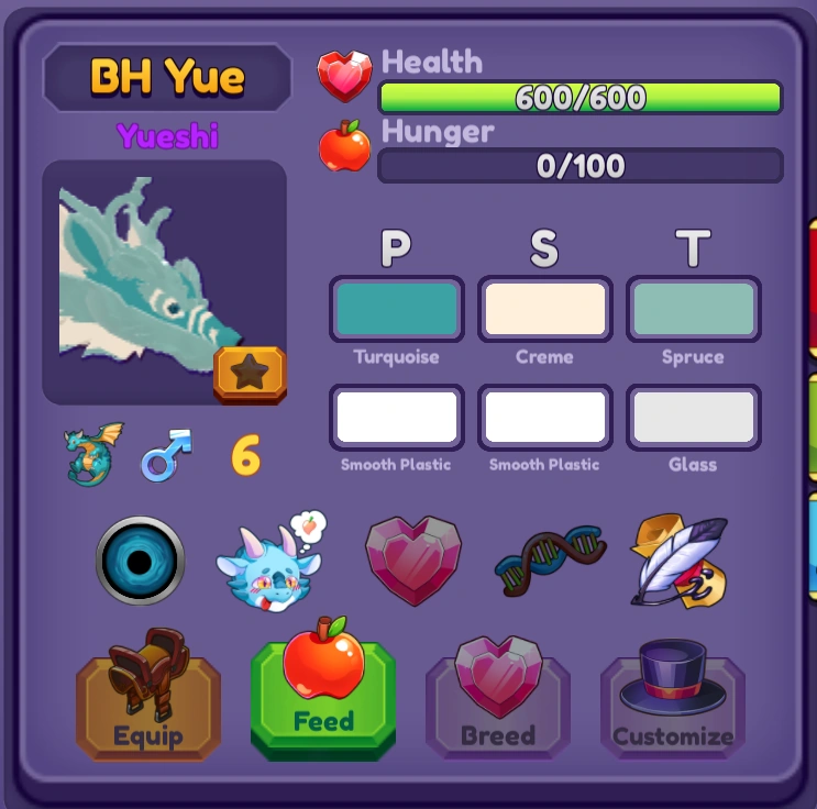 T/S/Swapping NM BH Yue ( creme var.) | Fandom