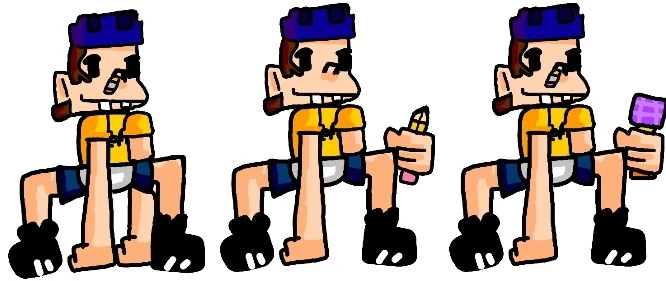 Some of Jeffy variants in VS Jeffy but in Blocky/Minecraft style | Fandom
