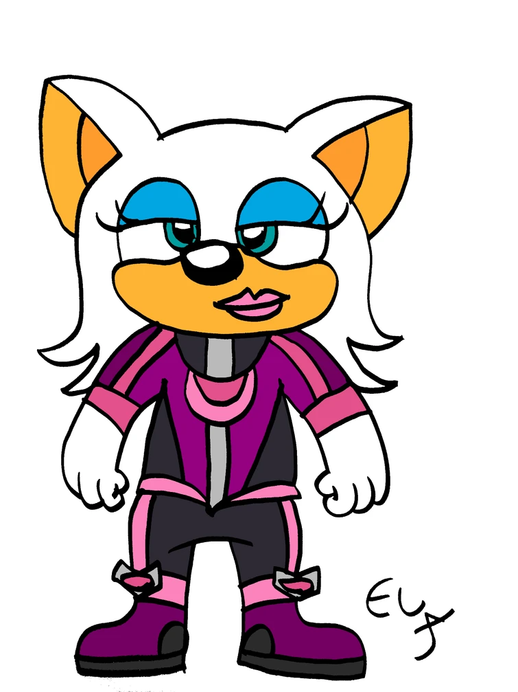 My drawing of Rouge | Fandom