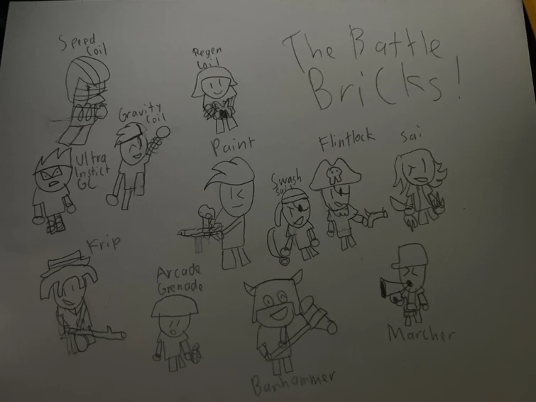 Battle Bricks Characters! | Fandom