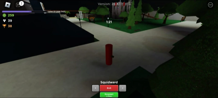 so i was playing evade while talking to Friends ando i got the hitbox ...