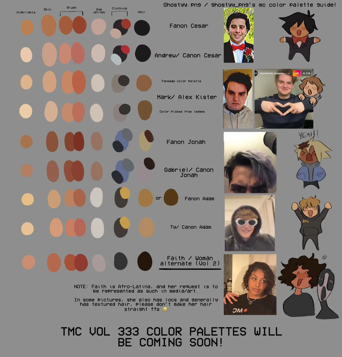 eeeeee i found a color palette :)))))))))) | Fandom