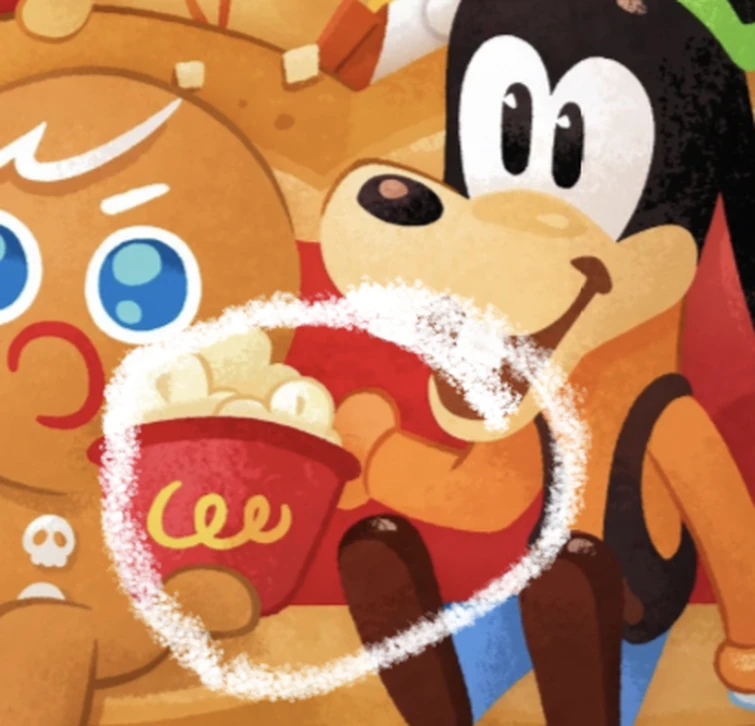 GOOFY NO DONT STEAL GINGERBRAVES POPCORN | Fandom