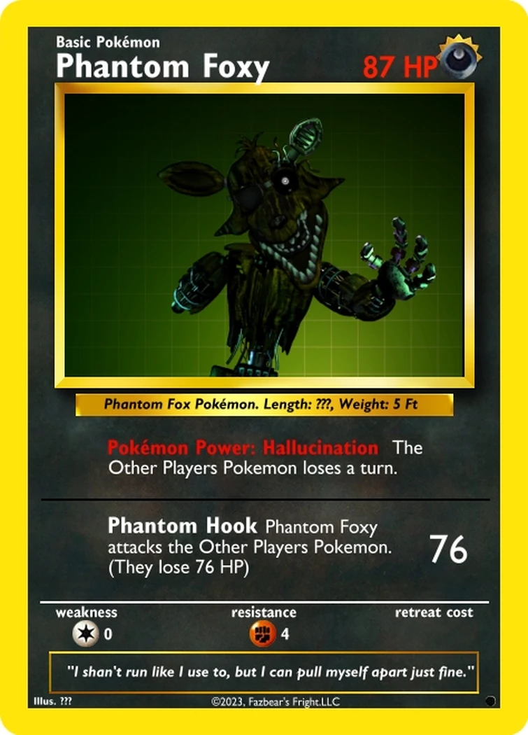 FNaF Pokemon cards | Fandom