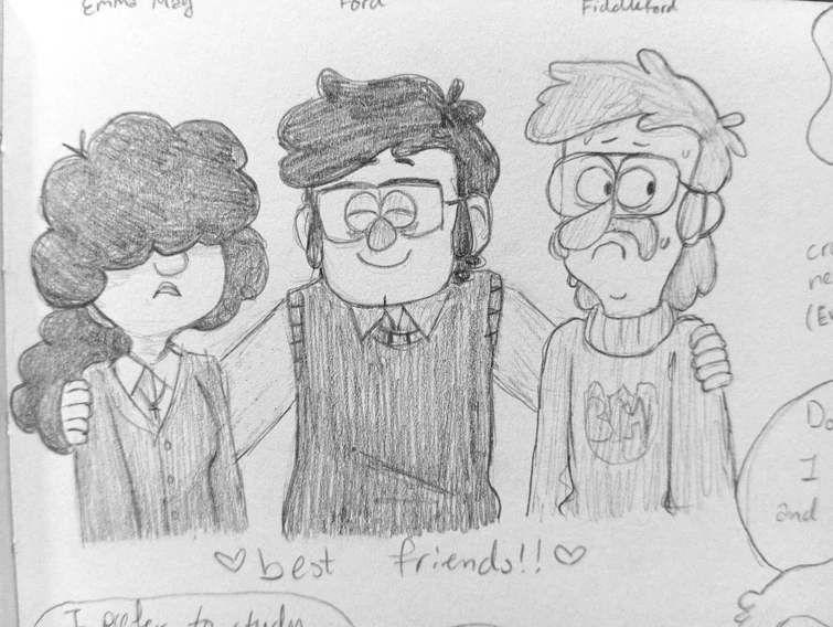 College Fiddleford, Ford, and Emma May | Fandom