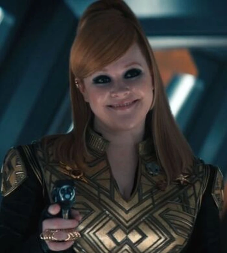 Captain Sylvia Tilly from the mirror universe is the star trek ...