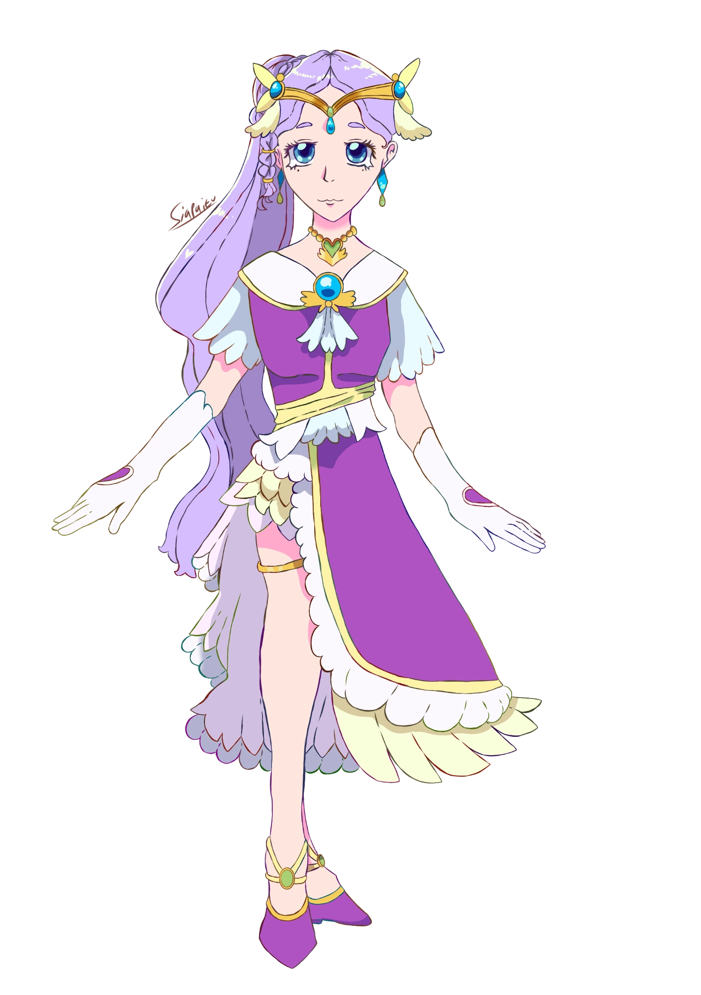 Redesign cure earth! (Sorry if she look weird) | Fandom