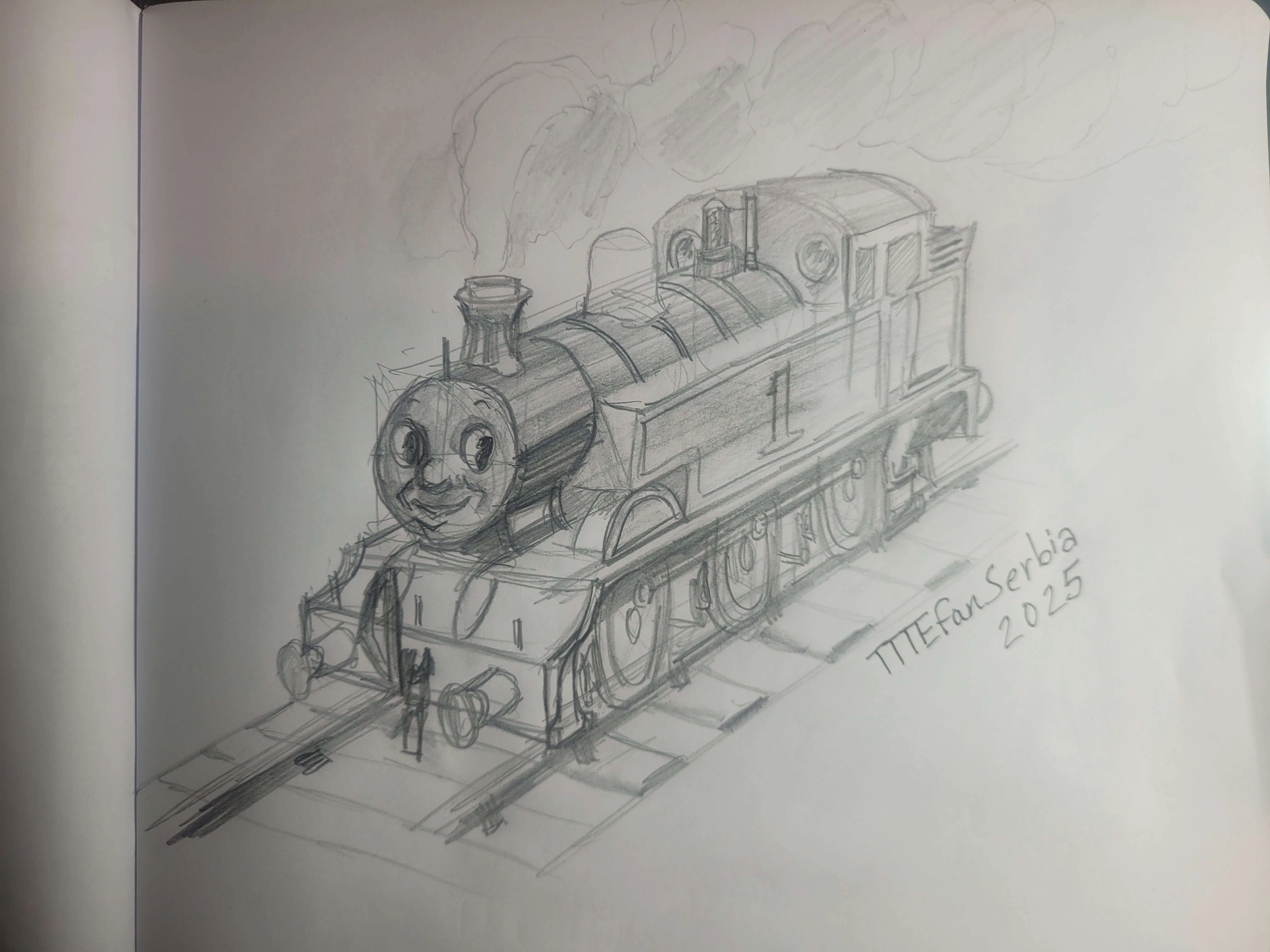 TTTEfanSerbia's traditional art with Payne's Thomas | Fandom