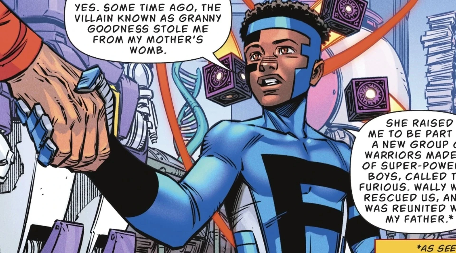 Could we see Mister Terrific's son, Jeffrey Holt a.k.a. Fairplay, at some point? | Fandom