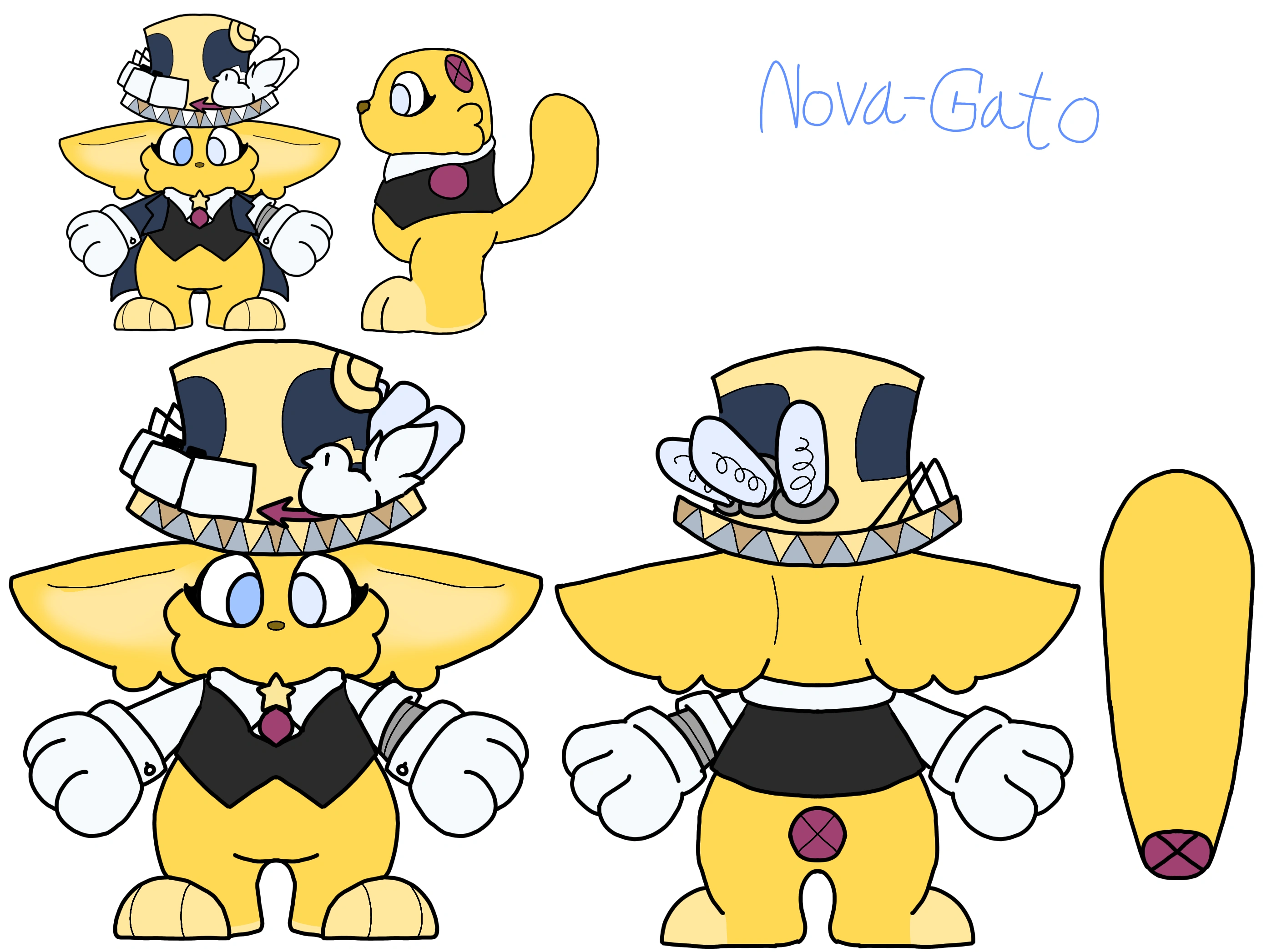 Nova-Gato redesign (posted from my phone) | Fandom