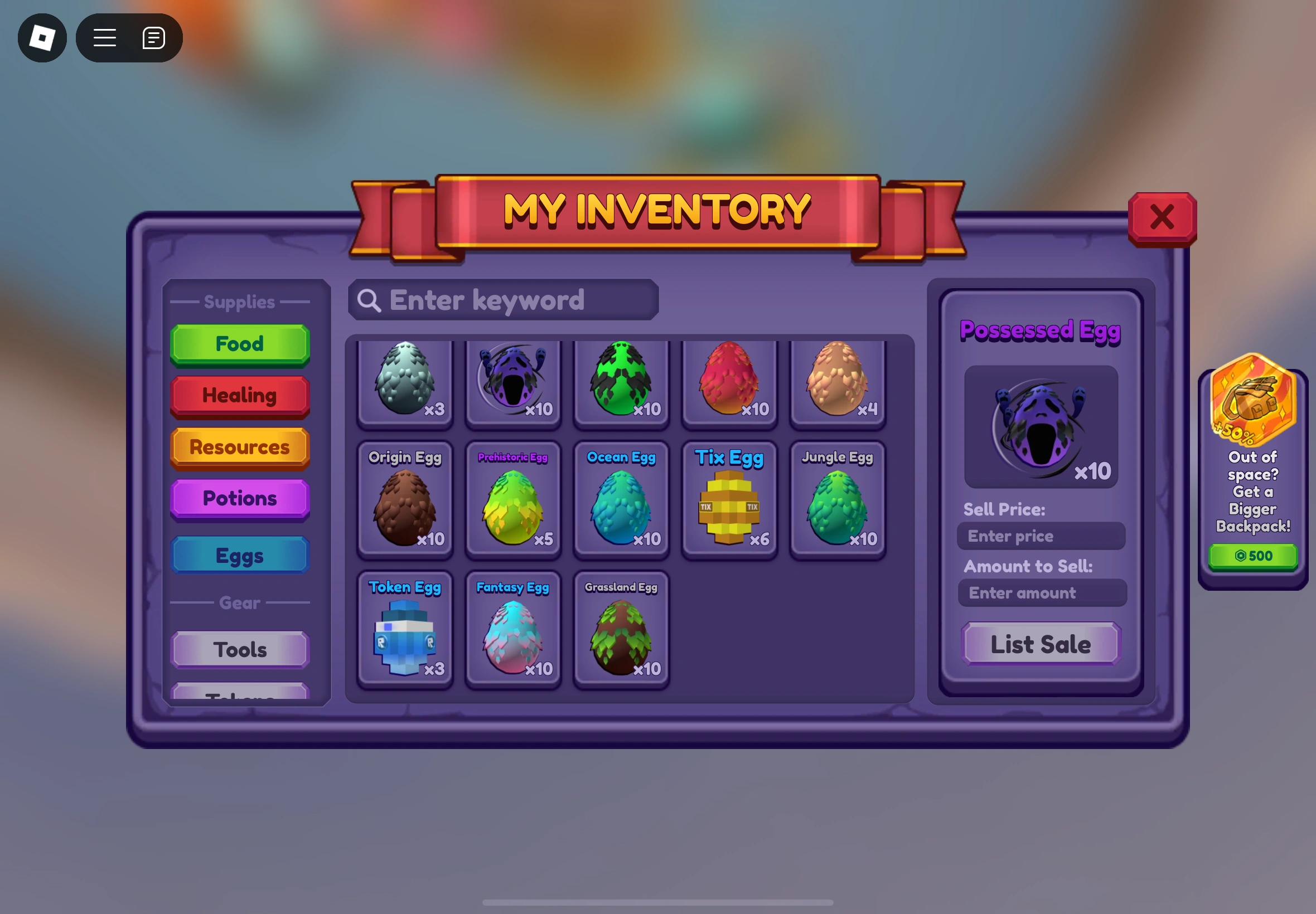 Possessed egg value? | Fandom