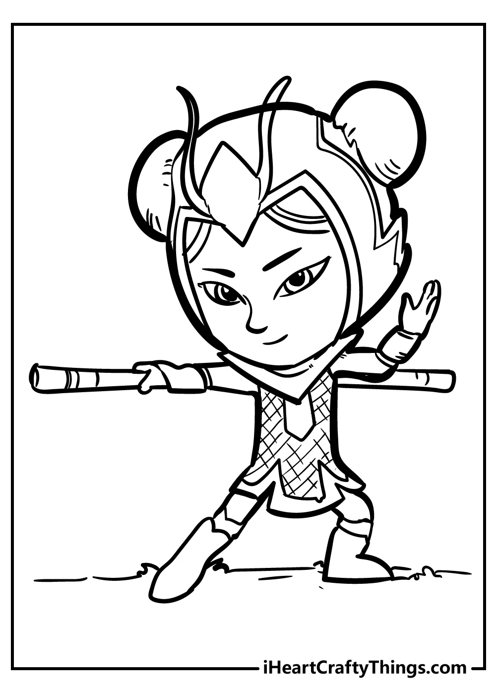 An Yu coloring page | Fandom