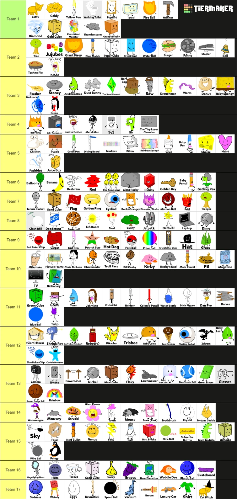 BFDI 17 VV #10 | Fandom