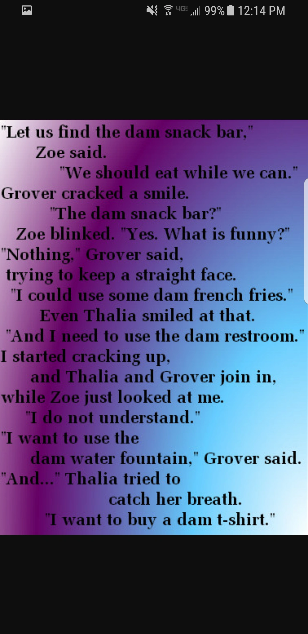 The DAM joke | Fandom