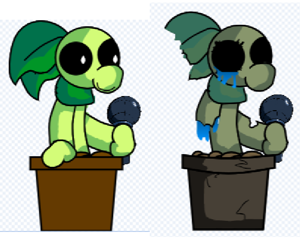 last post im gonna make about this peashooter design i swear | Fandom