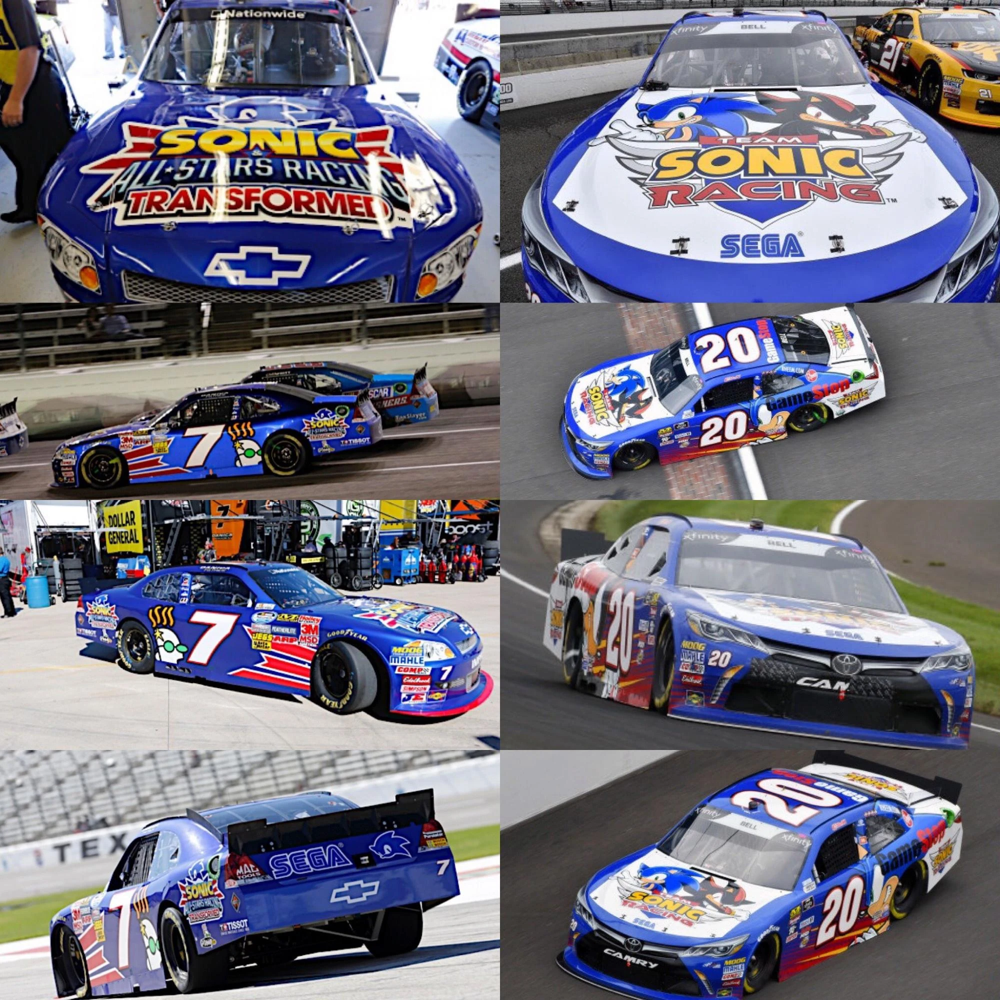 Sonic raced in Nascar | Fandom