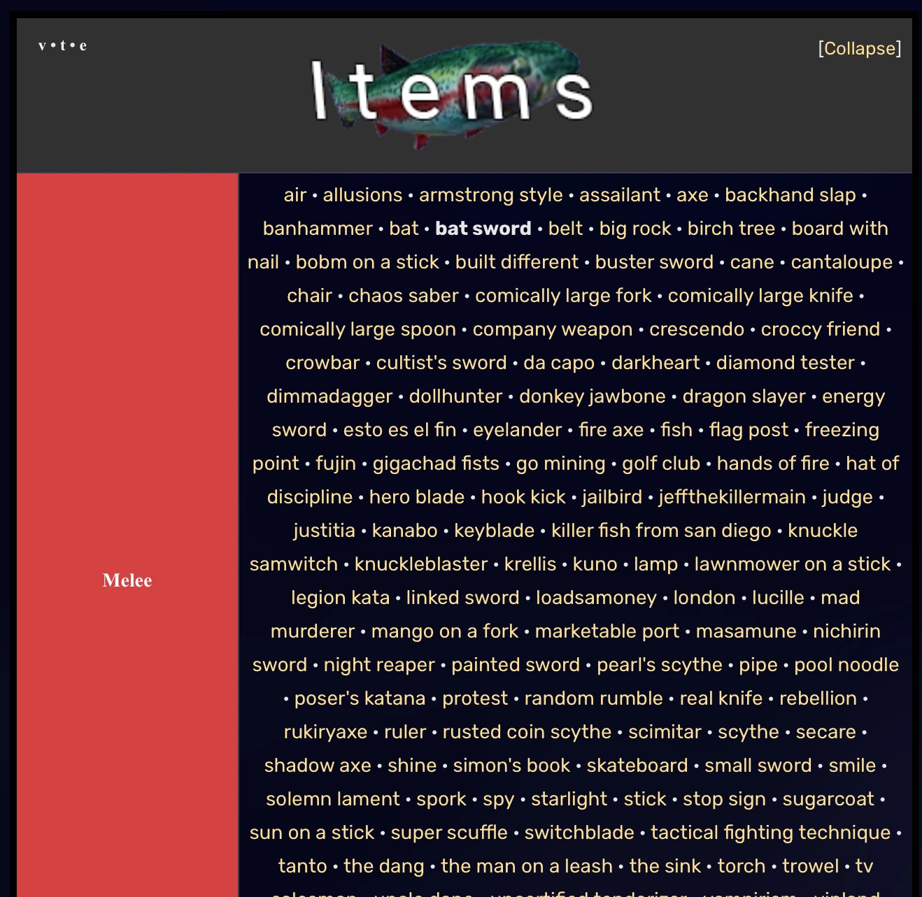 removed content in normal menus | Fandom