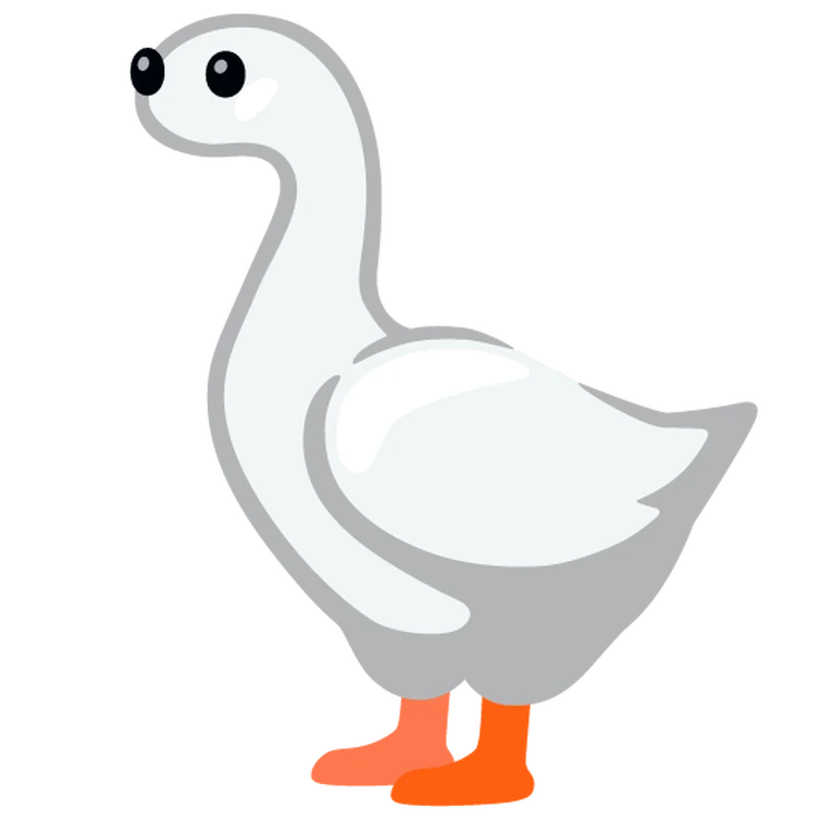 I just combined Goose with LITERALLY EVERYTHING in Emoji Kitchen so YOU ...