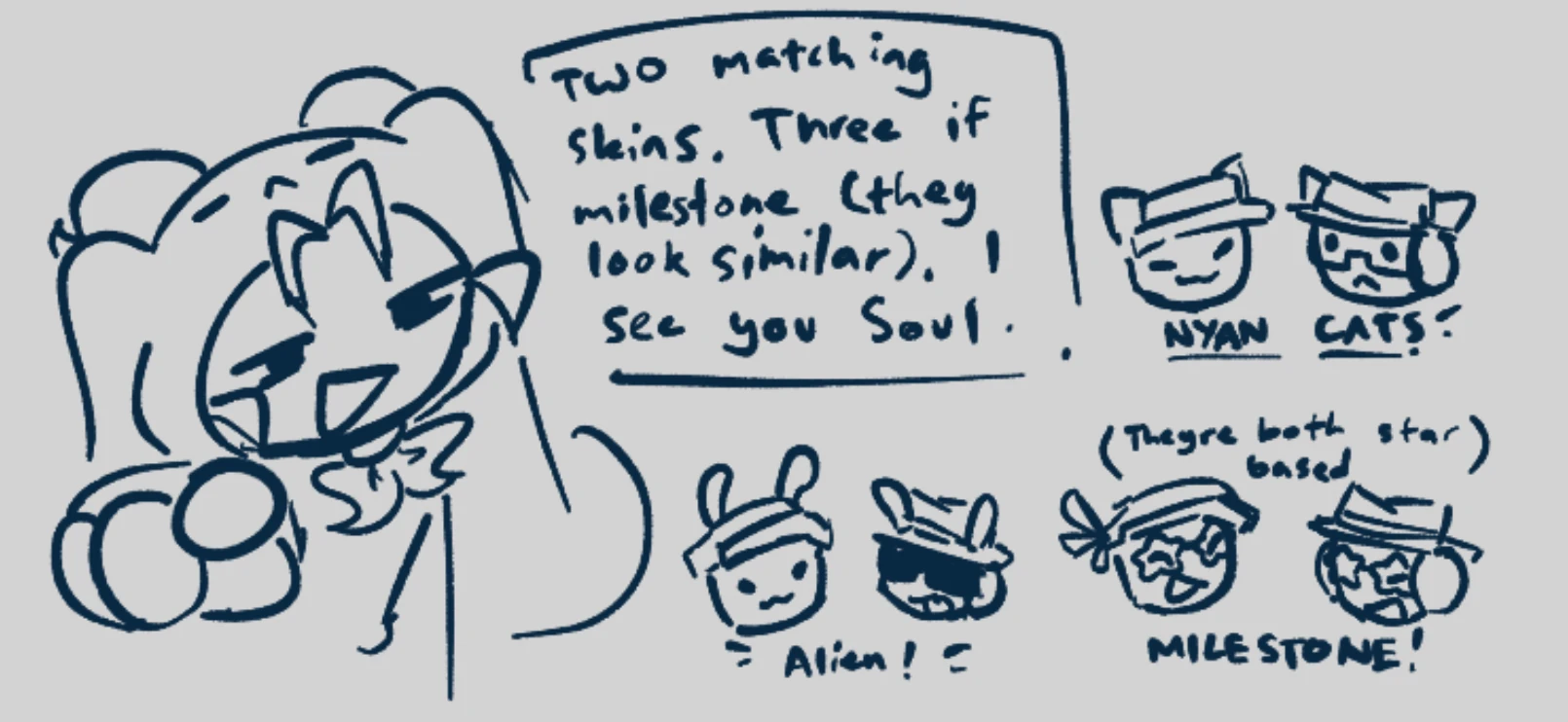 sometimes i look at chance and elliot’s matching skins and think of ...