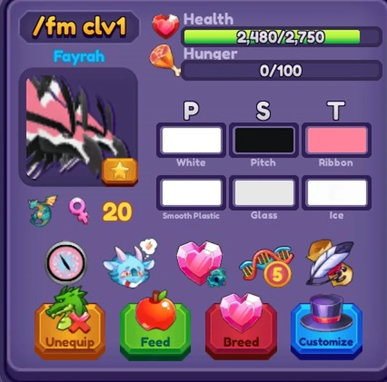 Co-hatching or Swapping CLV1 FM Fayrah G1 | Fandom