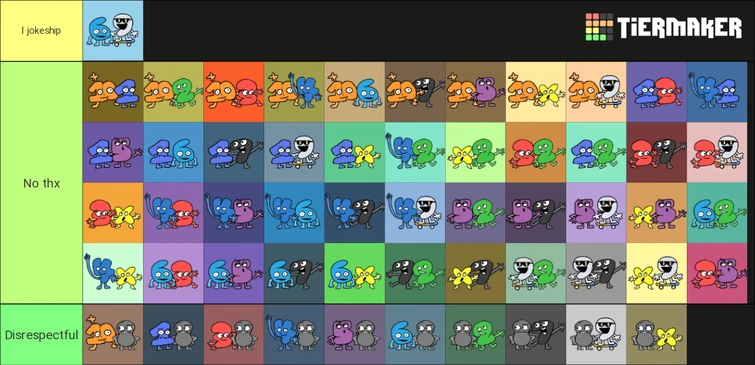 Algebralien ship tier list | Fandom