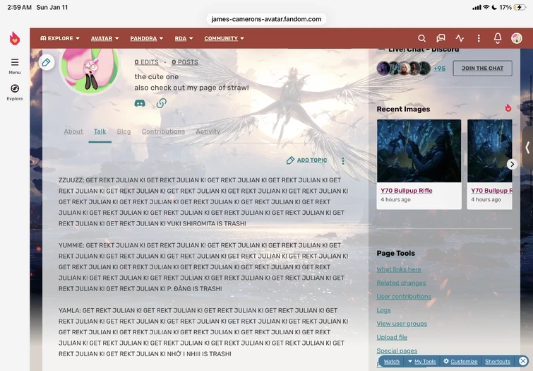 why the honk did someone leave this on my page 💀 | Fandom