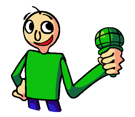 Baldi's Basics in Funkin' Baldi art again | Fandom