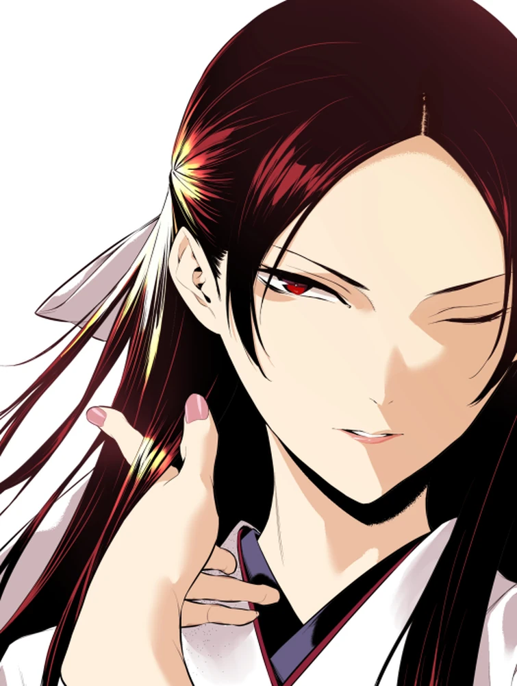 So Yuriko's eye color is canonically red | Fandom