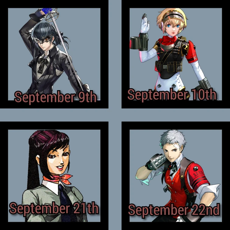 Characters that were born on September. | Fandom