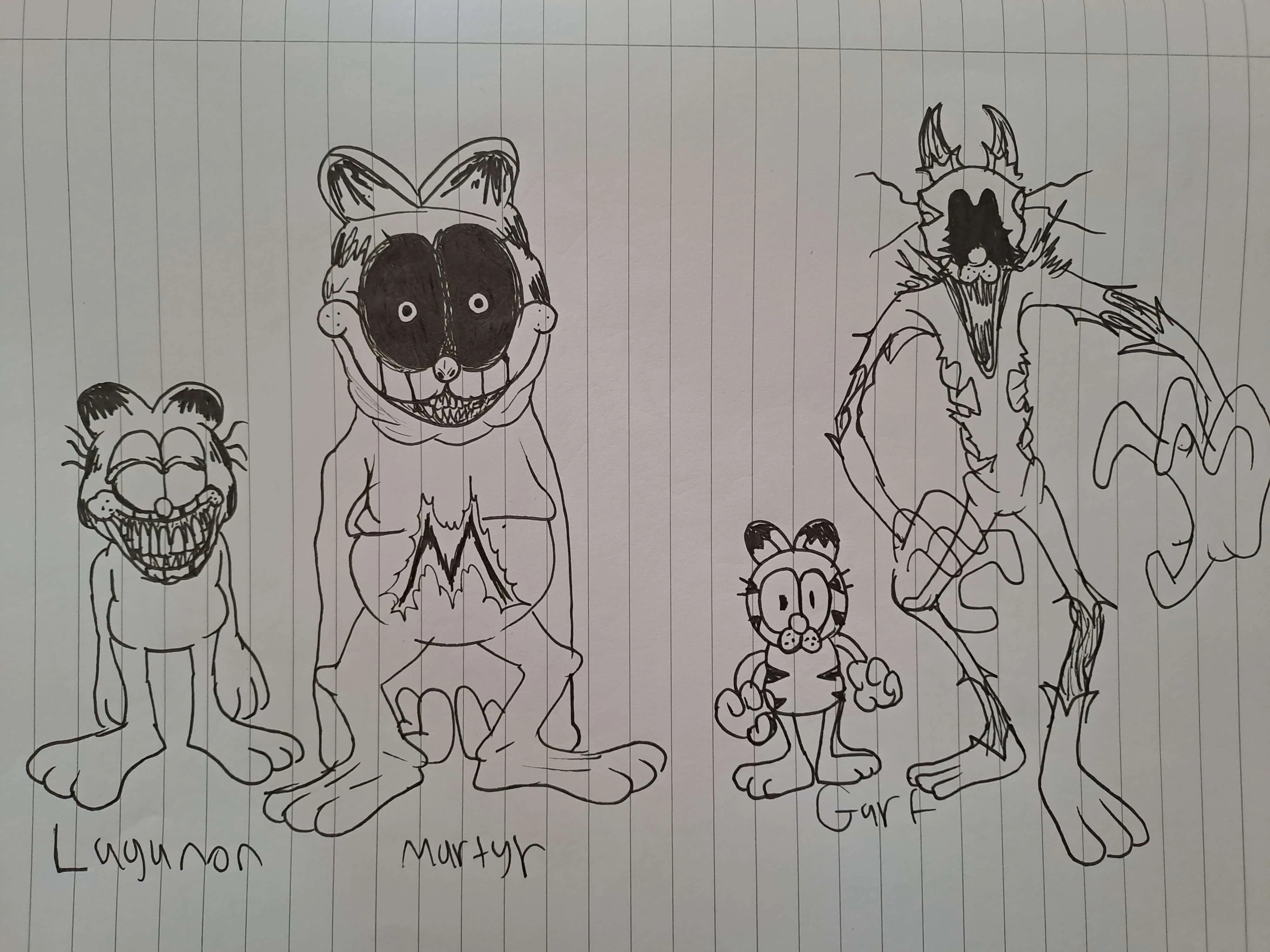 Hi guys! This might be my first post on Fandom, btw Sonic.exe Garfield ...