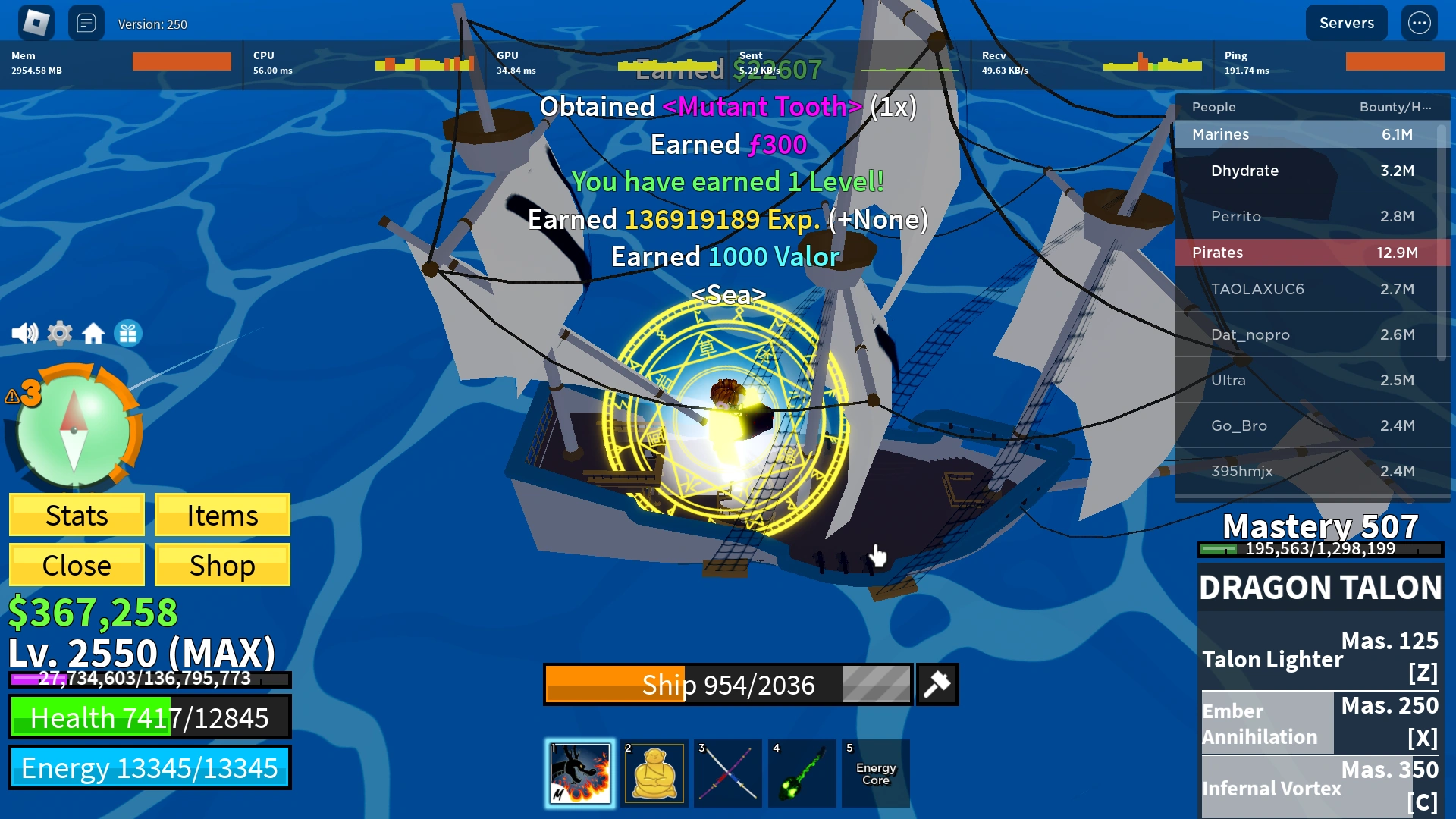 I tried Sea event hunting today | Fandom