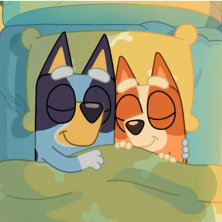 Adult Bluey And Bingo Sleeping | Fandom