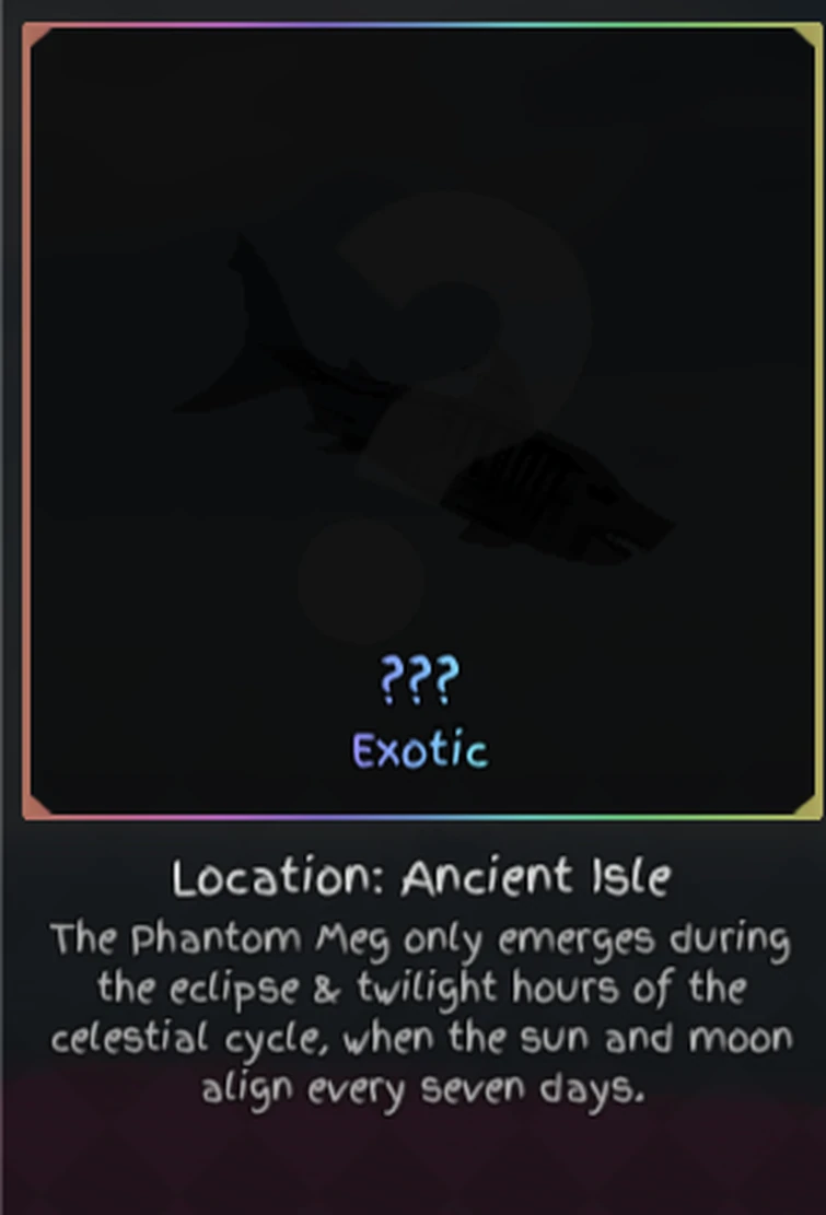 phantom meg is exotic, not limited | Fandom