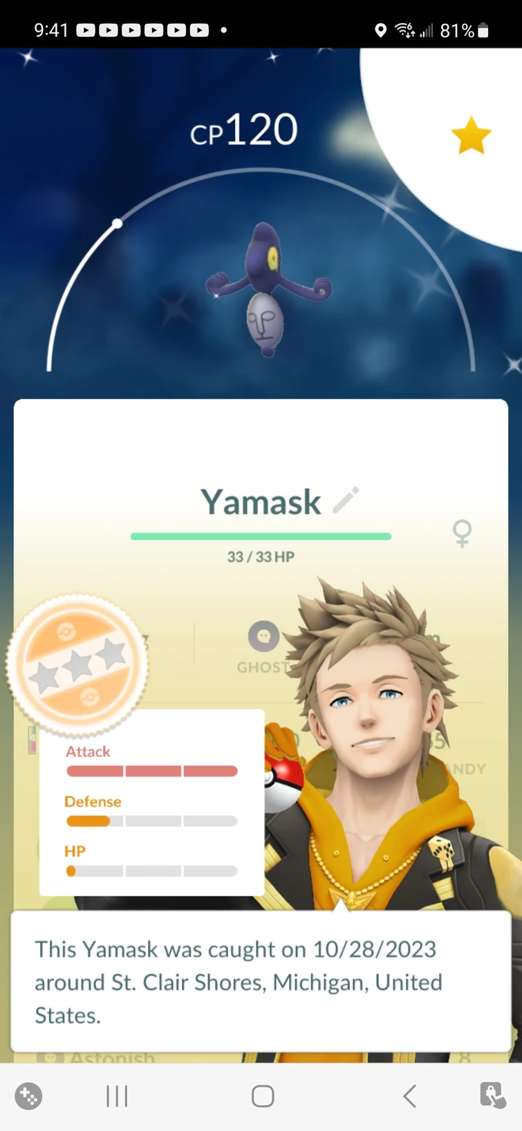 My second Shiny Unovan Yamask. | Fandom