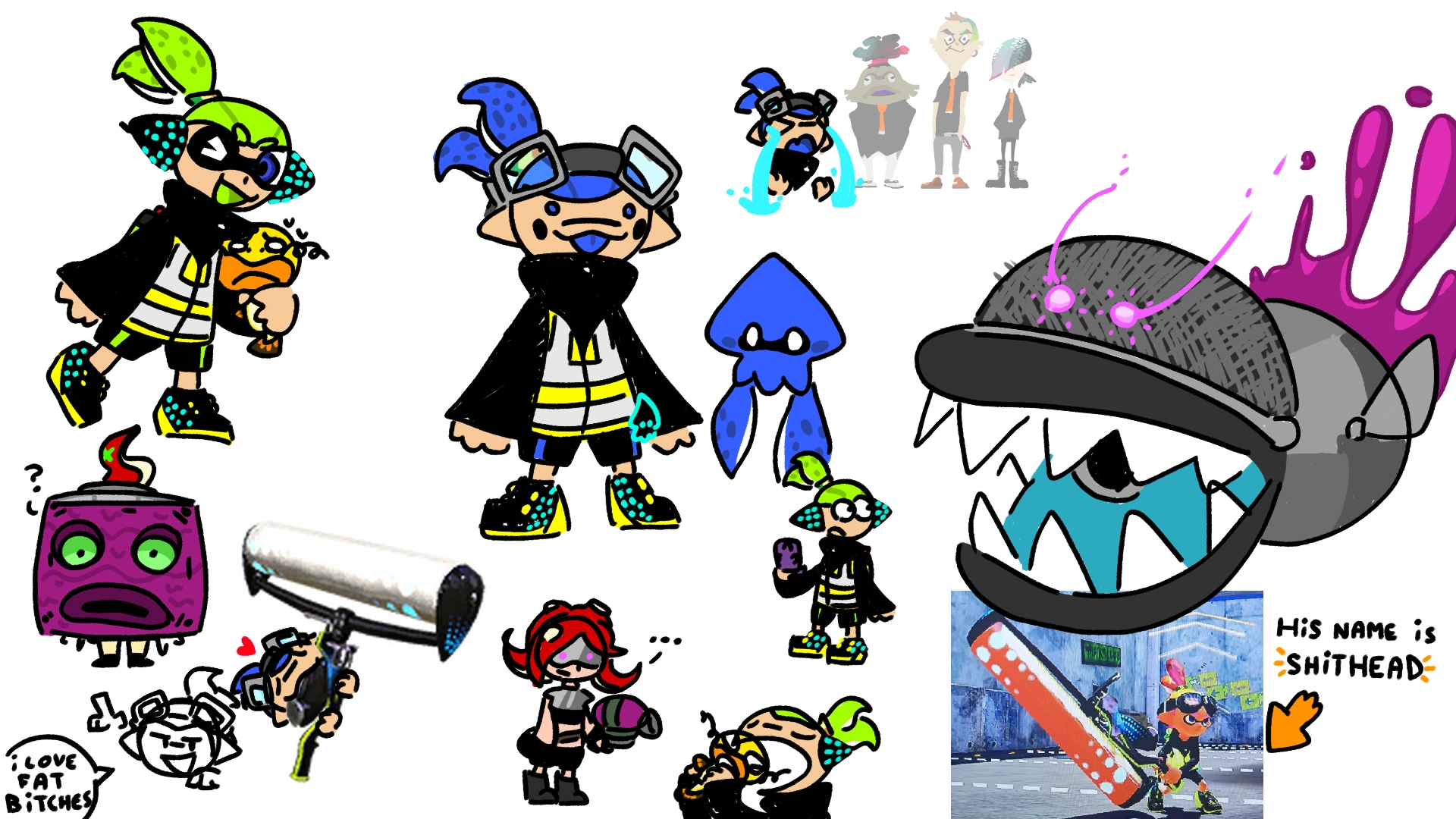 I like Splatoon 1 a normal amount | Fandom