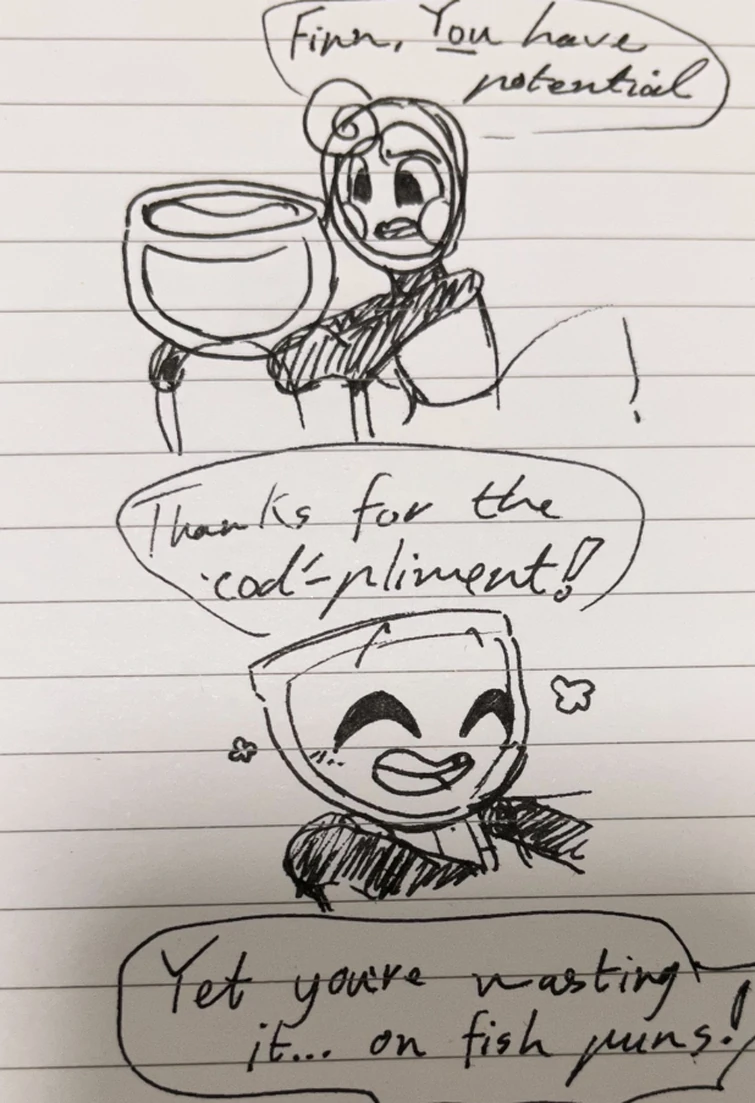 Comic + headcanon (click for full picture) | Fandom