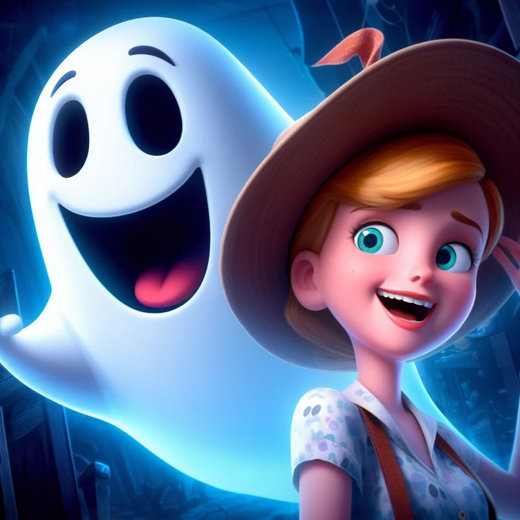 Poster of Animated CGI Animated The Ghost And Molly Mcgee Movie By Walt ...