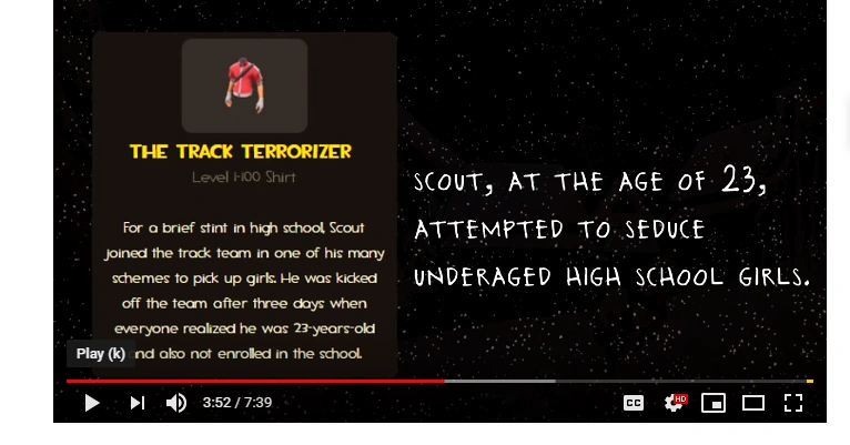 Should "pedophilia" be added to Scout's page? | Fandom