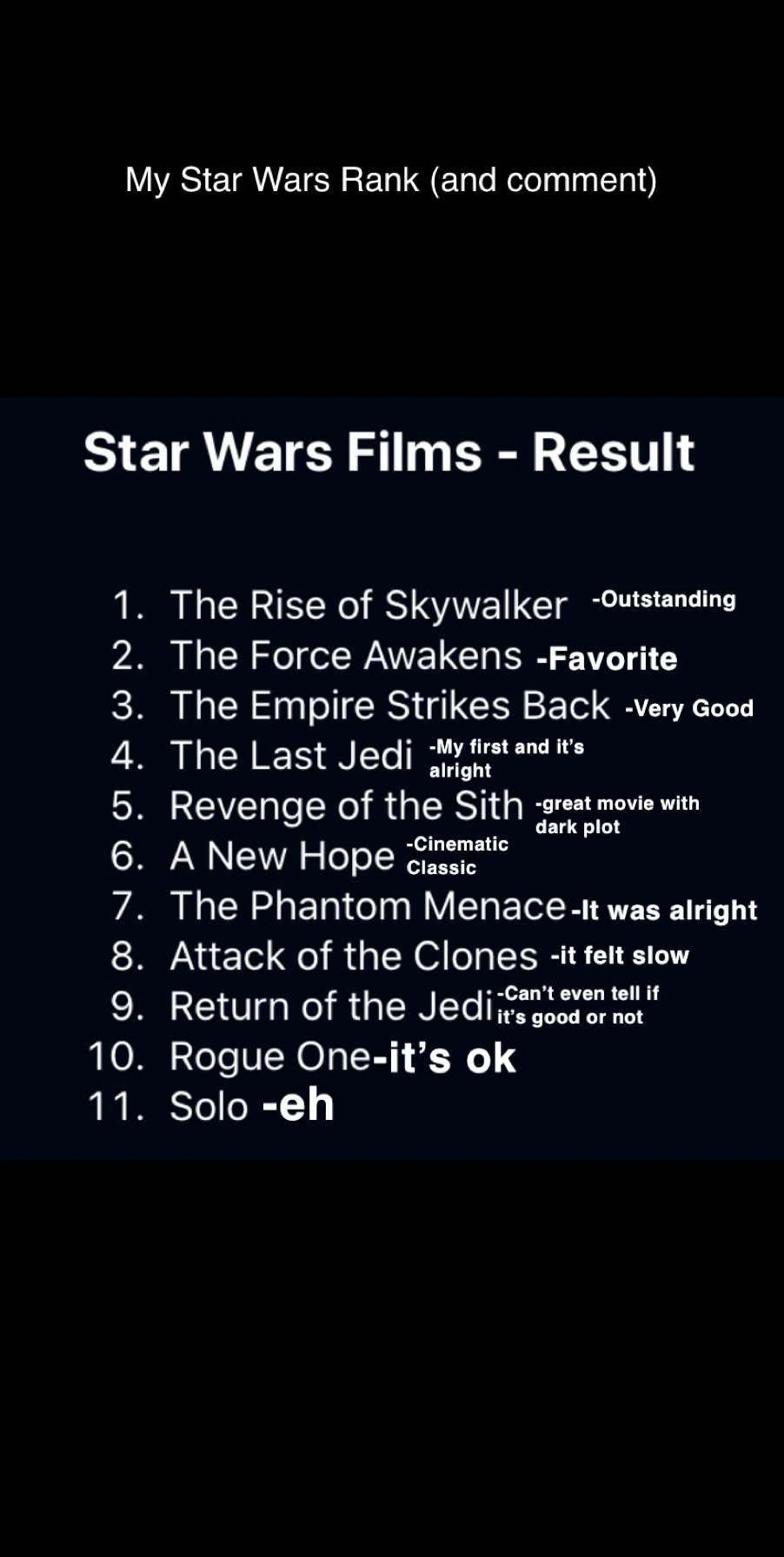 My Star Wars review | Fandom