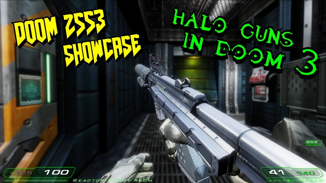 Doom 2553 Showcase (Halo Guns In Doom 3) | Fandom